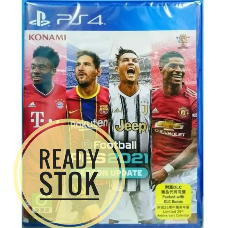 Jual KASET PES 2021 PS4 | Shopee Indonesia