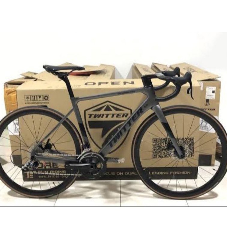Jual Sepeda Roadbike Twitter stealth pro full carbon NEW | Shopee Indonesia