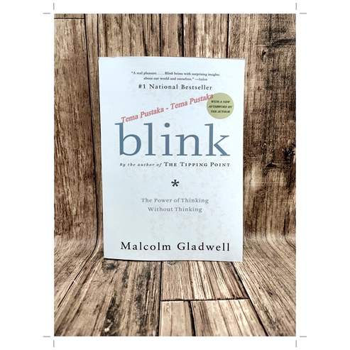 Jual Buku Blink by Malcolm Gladwell (english Language) | Shopee Indonesia