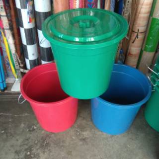 Jual Ember 40 liter+kran + tutup/ember cuci tangan lawan covid ember ...