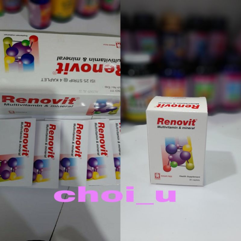 Jual RENOVIT MULTIVITAMIN TABLET Indonesia|Shopee Indonesia