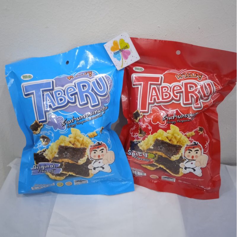 Jual Taberu Crispy Tempura Seaweed Thailand isi 40gr Halal | Shopee ...