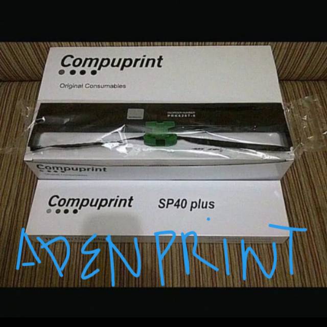 Jual Pita Ribbon Compuprint SP40 Plus -hitam Indonesia|Shopee Indonesia