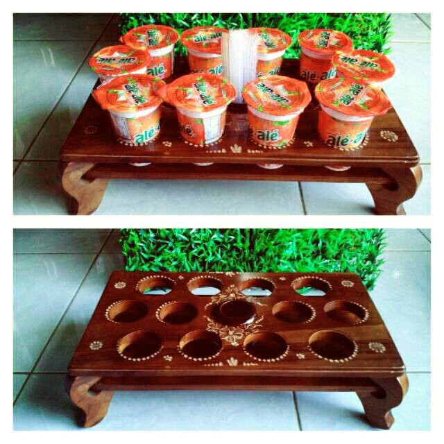 Jual Tempat Minuman Gelas KOTAK | Shopee Indonesia