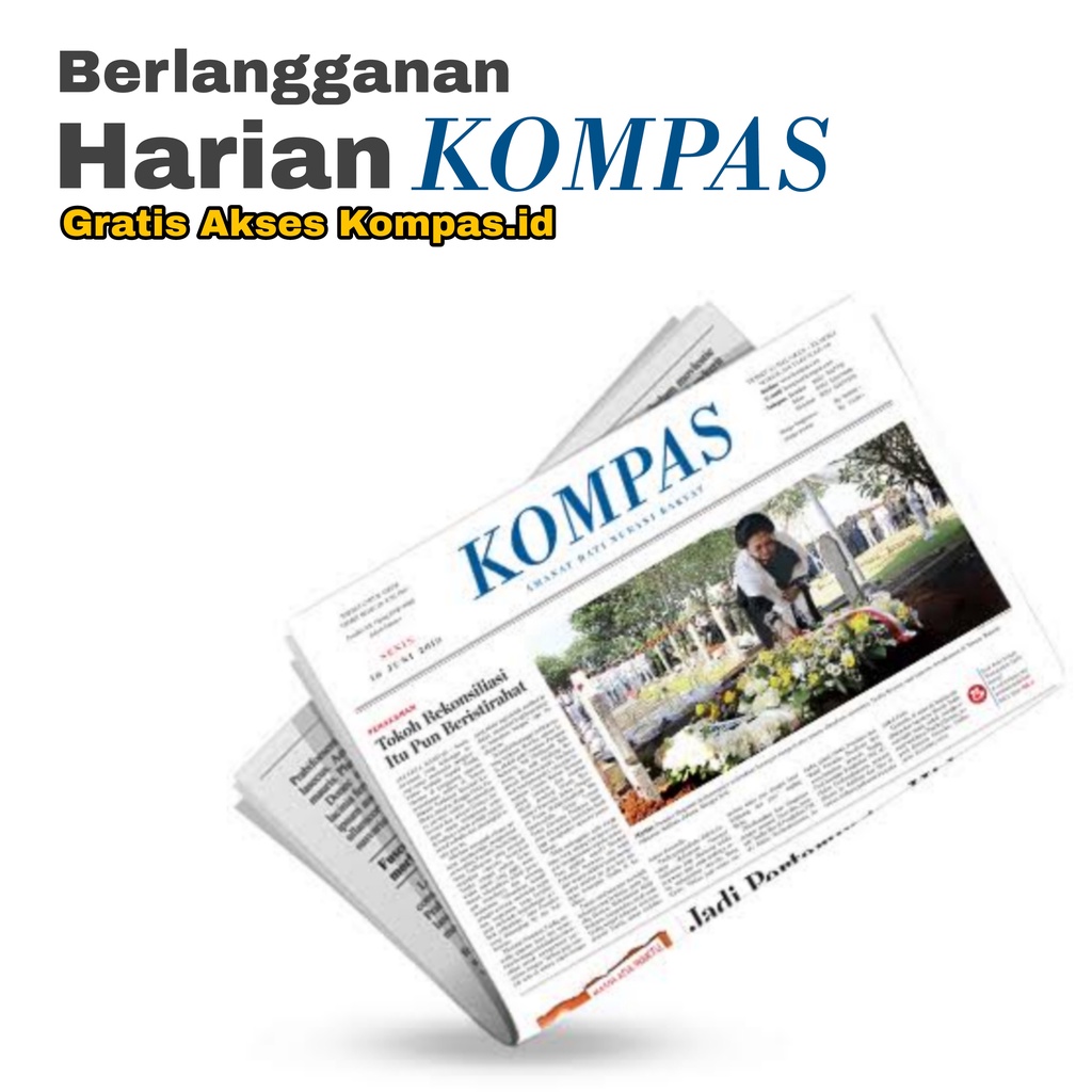 Jual Berlangganan Koran Kompas Bonus Full Akses Kompas id | Shopee ...
