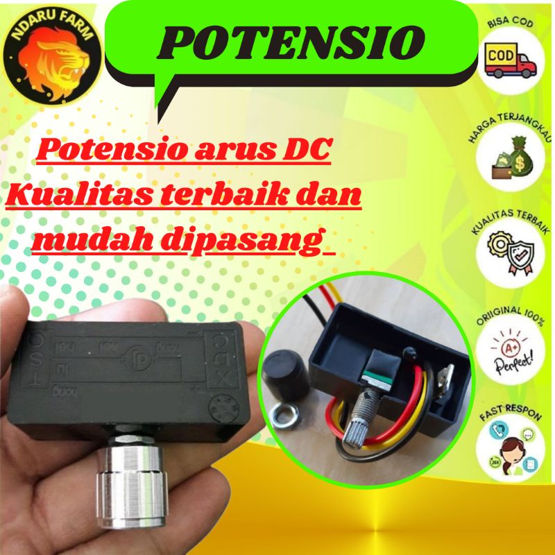 Jual Potensio Pompa Elektrik Arus DC Sprayer Elektrik Sprayer NDARUFRAM | Shopee Indonesia