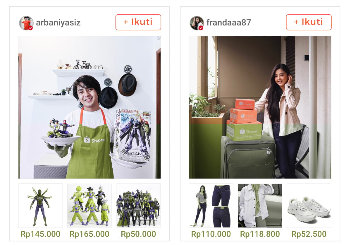 Shopee Feed | Influencer