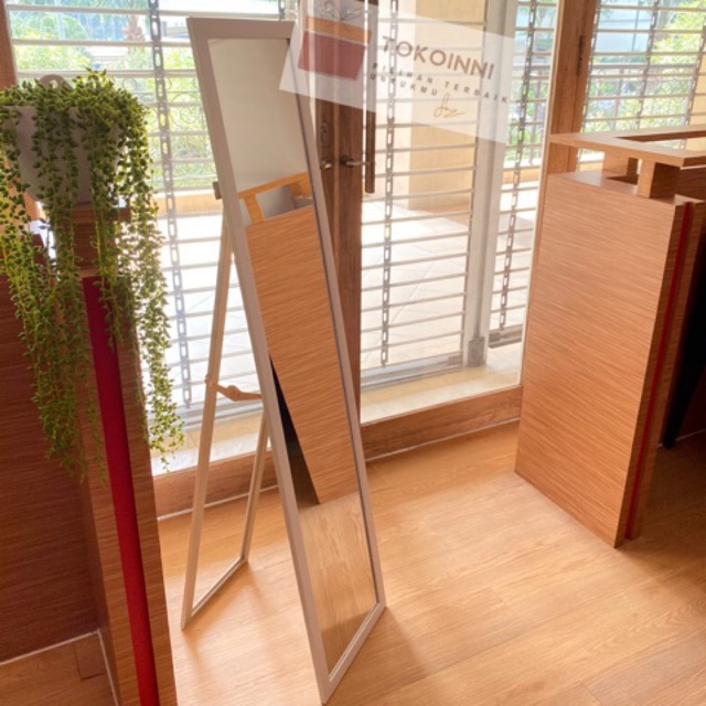Jual Standing Mirror/ cermin bediri / kaca standing full body 127x30 ...