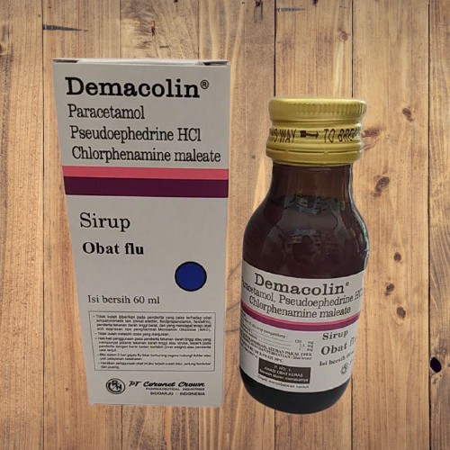 Jual Demacolin Syrup 60ml | Shopee Indonesia