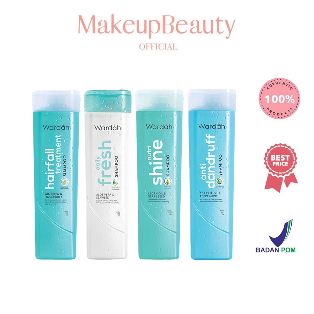 Jual WARDAH Shampoo / Conditioner - Daily Fresh |Hairfall Treatment ...