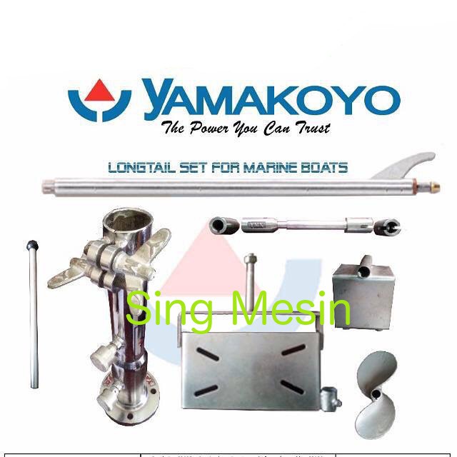 Jual As Ketinting / As perahu / Longtail set Mesin Bensin Perahu ...
