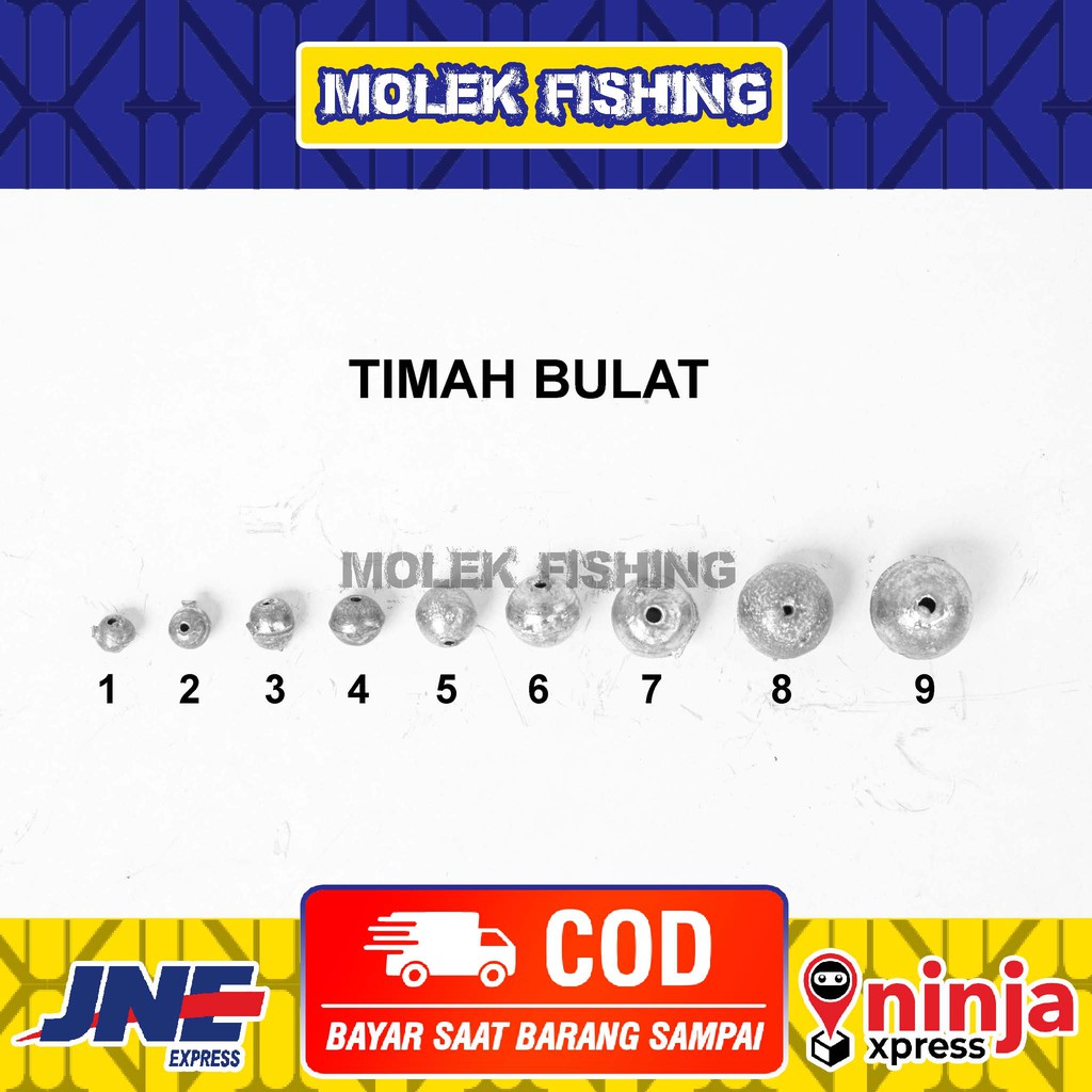 Jual Timah Pancing | Timah Bulat | Timah Lada | Timah Merica | Timah ...