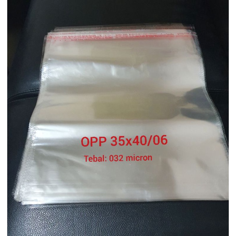 Jual Plastik OPP Baju Seal 35 x 40 Tebal 032 micron (100pcs) | Shopee Indonesia