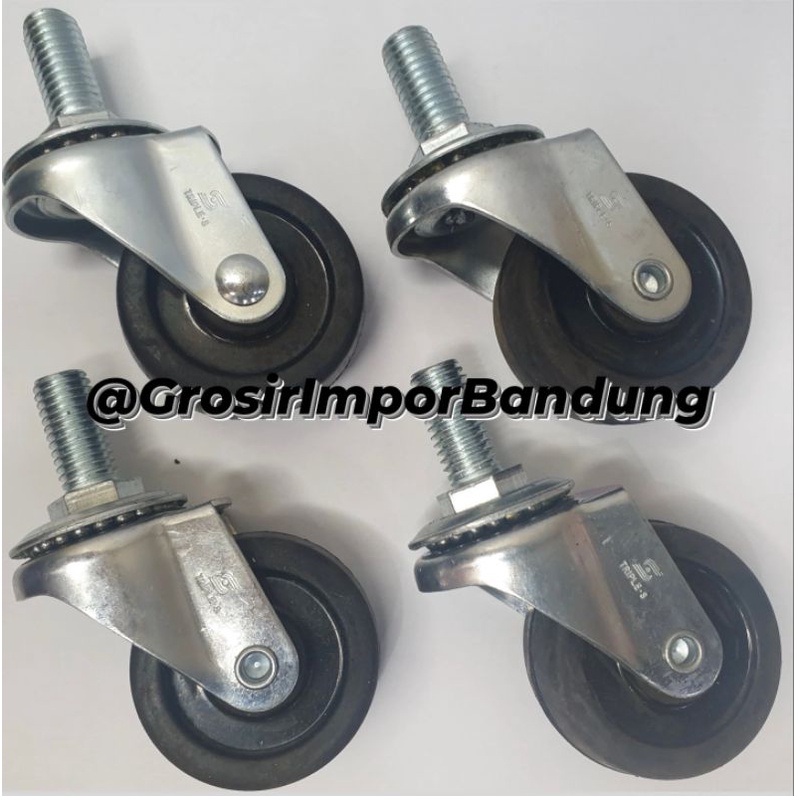 Jual RODA CASTER 2 INCH TANPA REM | Shopee Indonesia