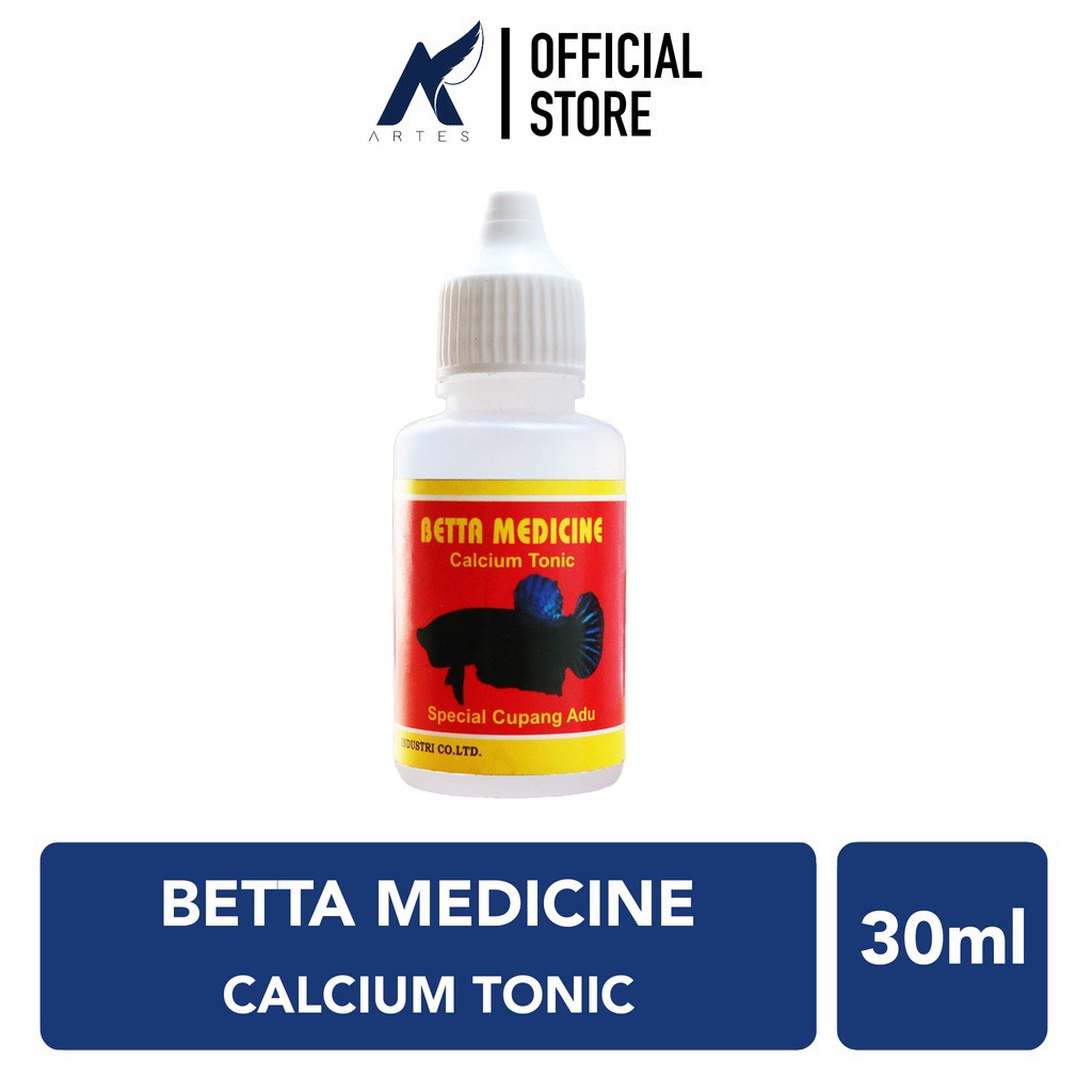 Jual BETTA MEDICINE CALCIUM TONIC Obat Kalsium Tonik Ikan Spesial ...