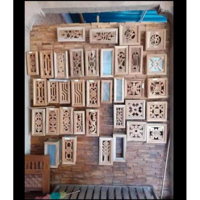 Jual ROSTER/LOSTER LUBANG ANGIN ROSTER KAYU VENTILASI UDARA KAYU JATI ...