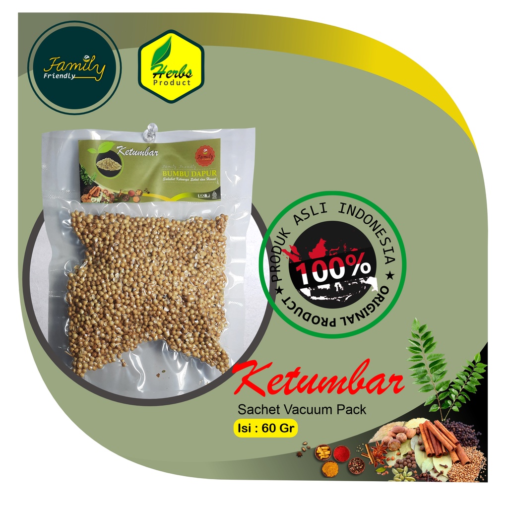 Jual Biji Ketumbar | 50 Gr | Rempah-rempah | Bumbu Masak (Kemasan ...