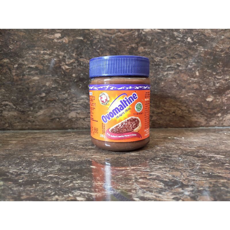 Jual Ovomaltine Selai Coklat Crunchy 230 gr | Shopee Indonesia