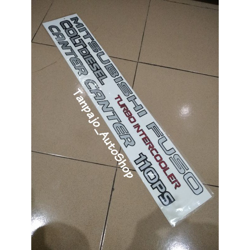 Jual STICKER CANTER FULL SET | Shopee Indonesia