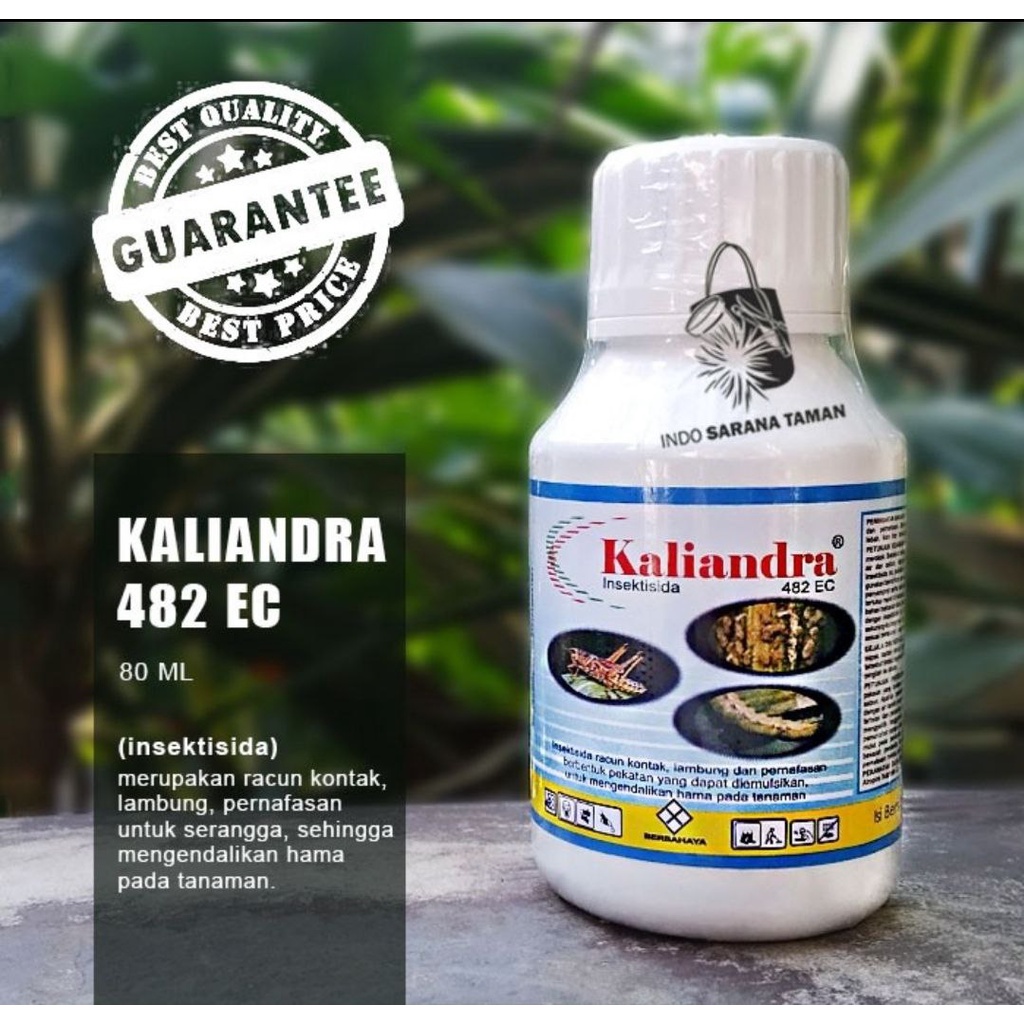 Jual INSEKTISIDA KALIANDRA 482EC 80ml Pembasmi Hama Pengendali Hama ...
