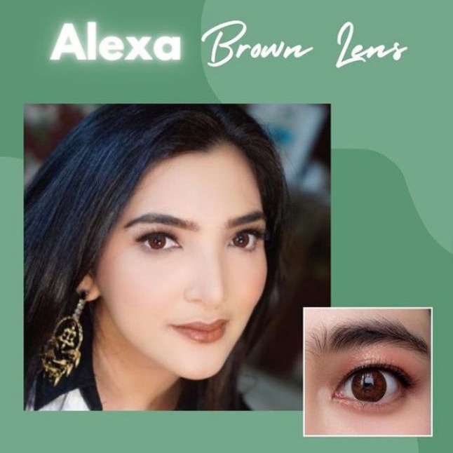 Jual Alexa Brown Lens Soflens by Ashanty ( Normal - Minus) | Shopee ...