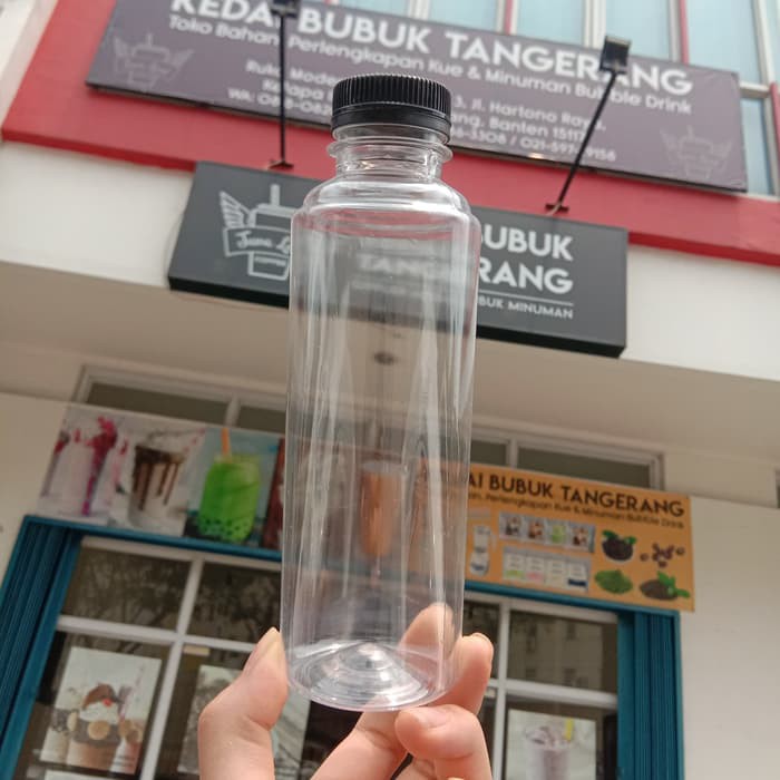 Jual Botol Almond plastik botol jus murah 250ml | Shopee Indonesia