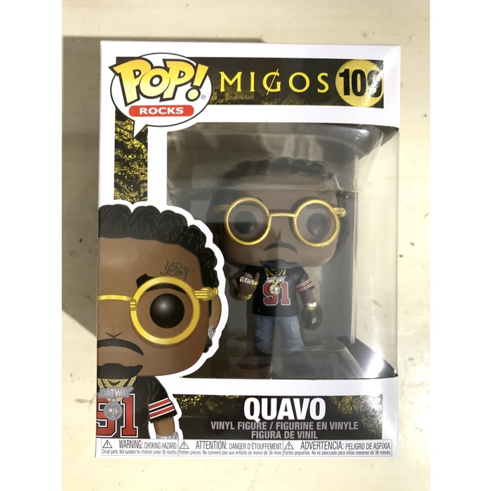 Jual Menakjubkan Funko Pop! Rocks: Migos - Quavo Huncho / Quavious ...