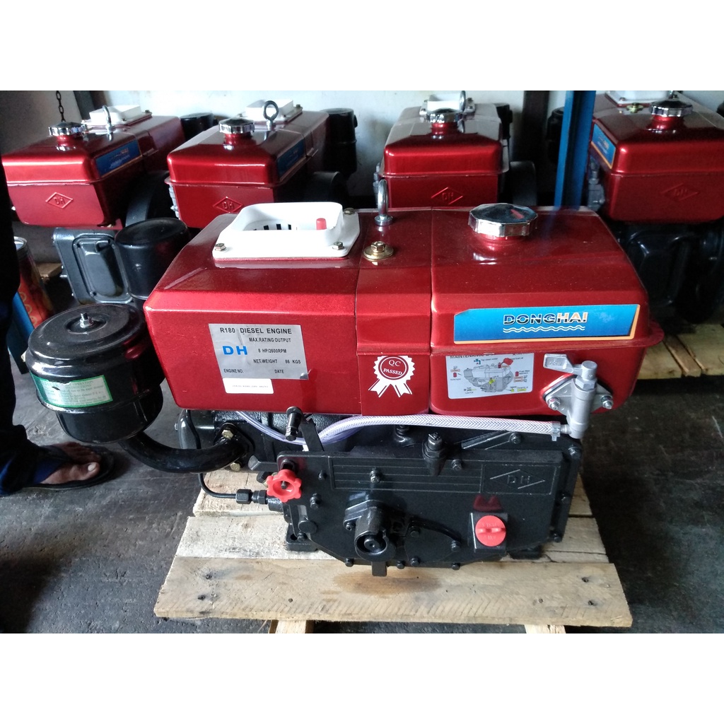 Jual Mesin Diesel Dongfeng Penggerak 8HP merk DONGHAI R180 | Shopee ...