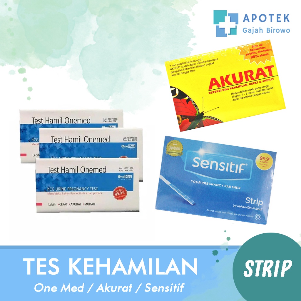 Jual Test Pack Alat Uji Tes Kehamilan hCG Urine Pregnancy Test Onemed ...