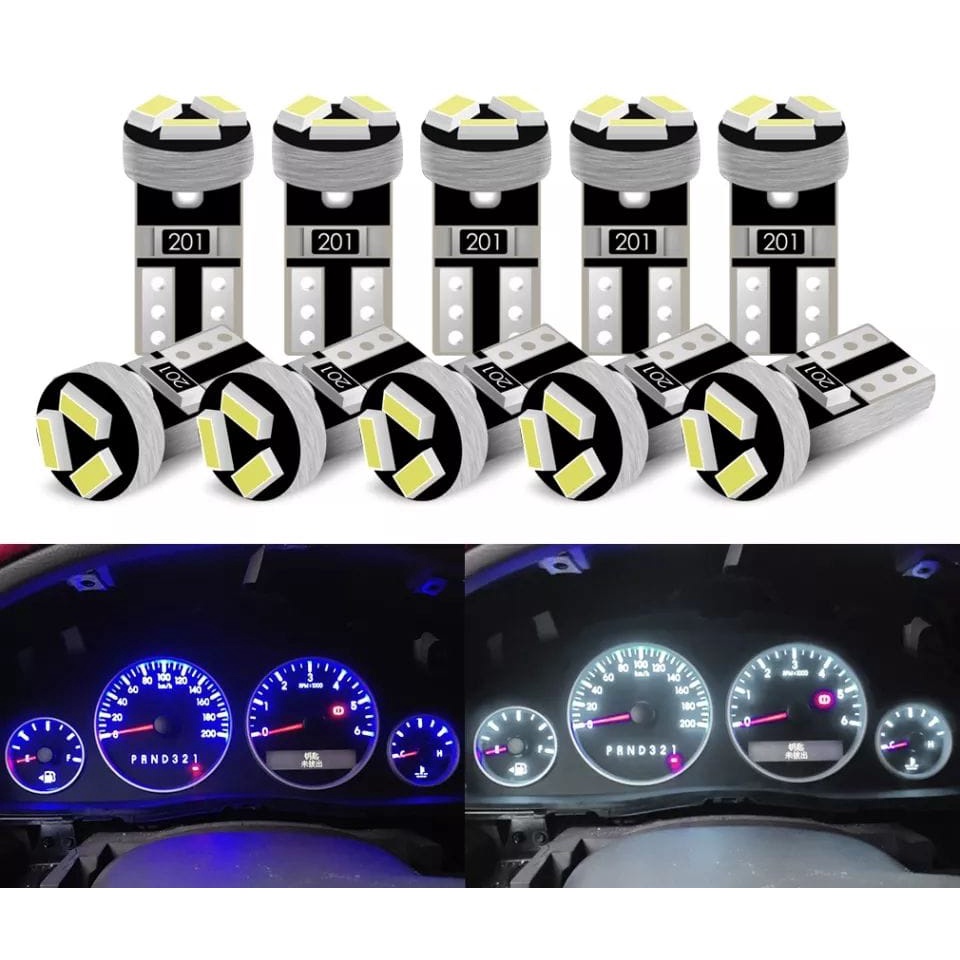 Jual LAMPU LED SPEEDOMETER DASHBOARD T5 3 MATA MOTOR MOBIL | Shopee ...