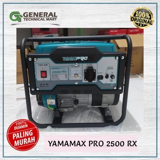 Jual GENSET YAMAMAX PRO 2500 RX 2500RX 1100 WATT GENERATOR LISTRIK Indonesia|Shopee Indonesia