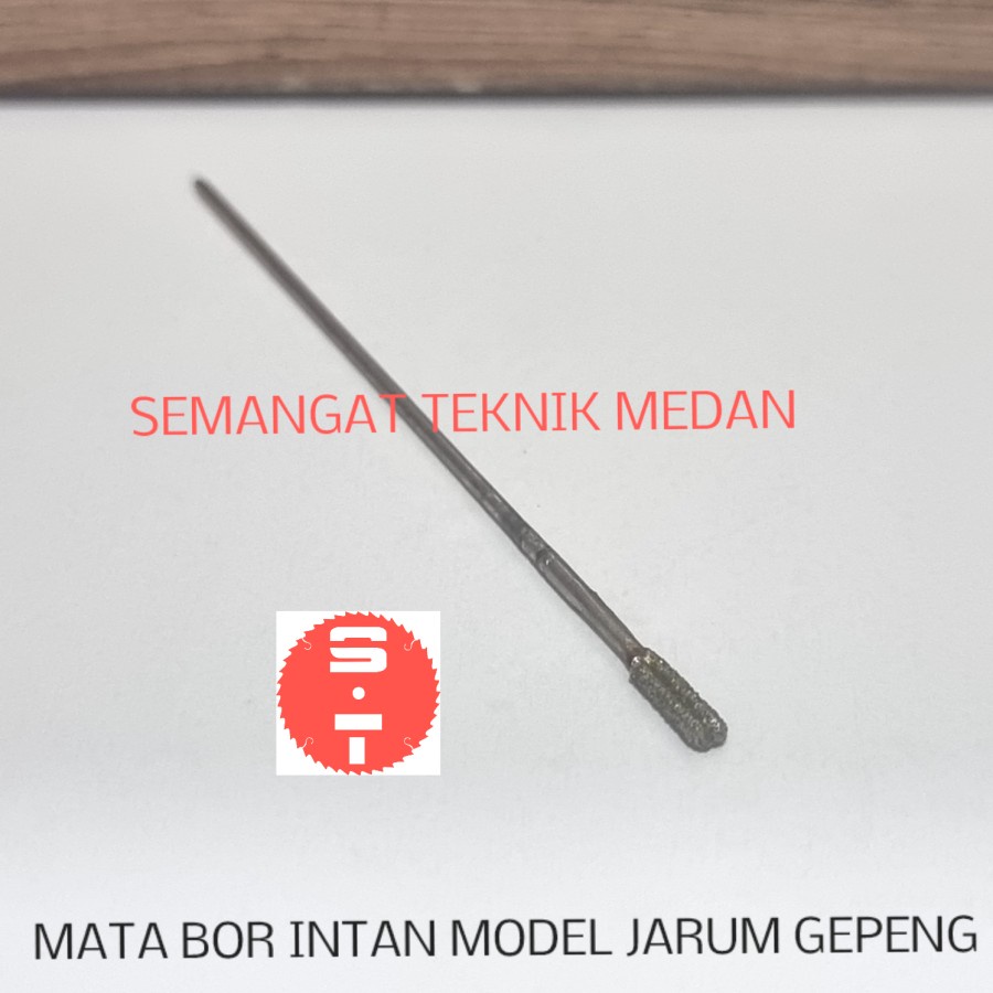 Jual 2mm MATA BOR INTAN DIAMOND KERAMIK KACA BATU AKIK MODEL JARUM 2 mm ...