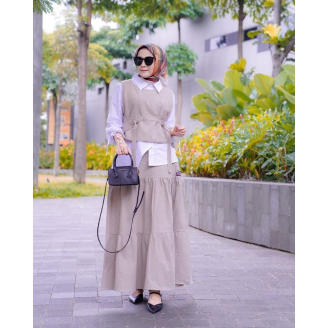 Jual PAKET HEMAT LENGKAP SET ROK 3 IN 1 VEST GESPER 02 | Shopee Indonesia
