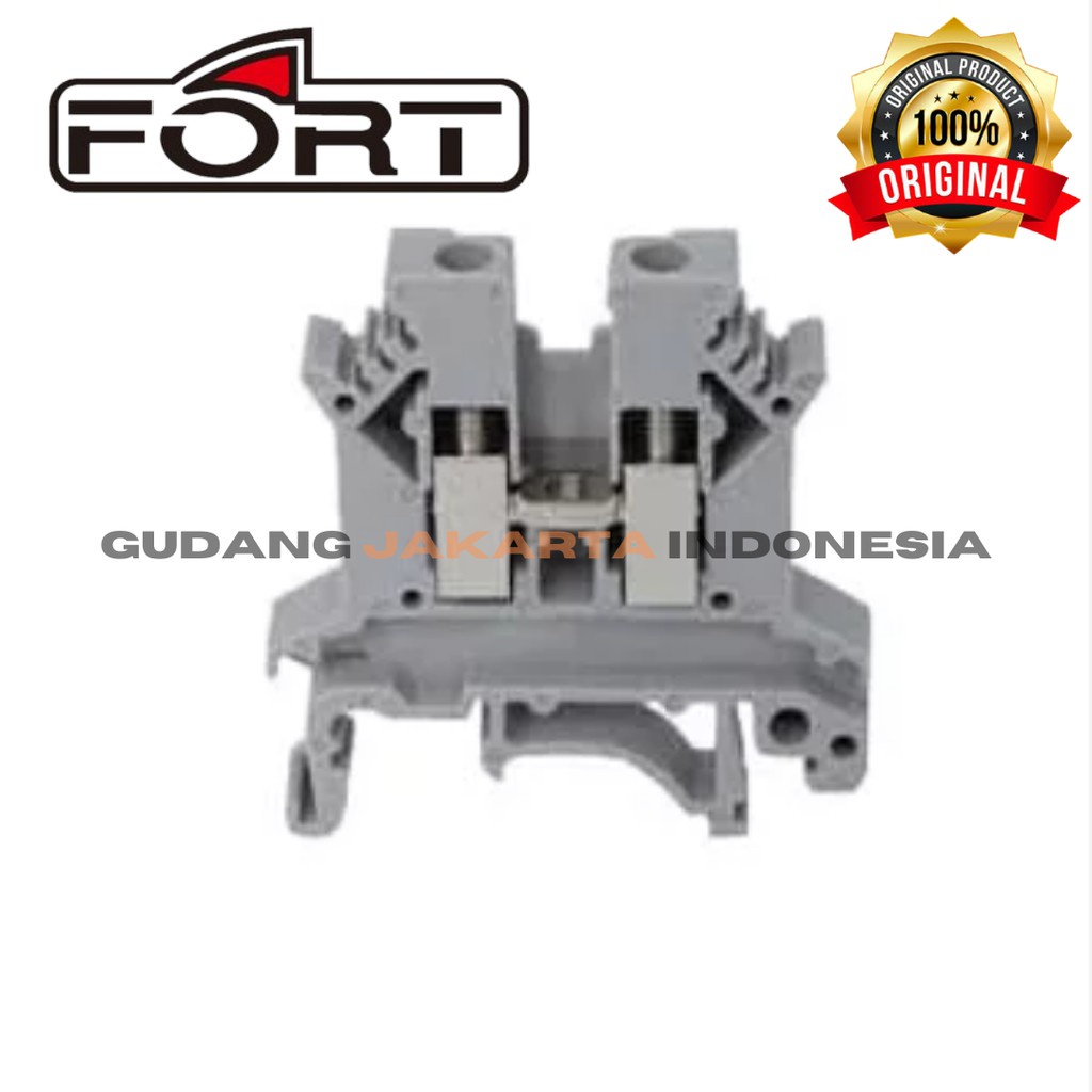 Jual FORT TERMINAL BLOCK TYPE UK TUK 3N GREY 2.5MM Indonesia|Shopee ...