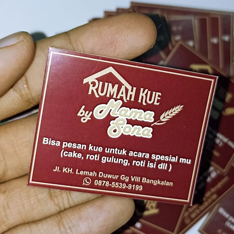 Jual STIKER LABEL KOTAK KUE / STIKER LABEL PRODUK / STIKER LABEL CUSTOM ...