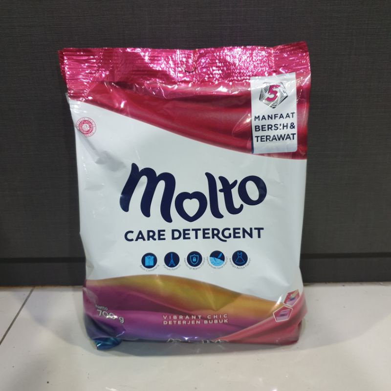 Jual Detergen Bubuk Molto Care Detergent 700 Gr Vibrant Chic Deterjen ...