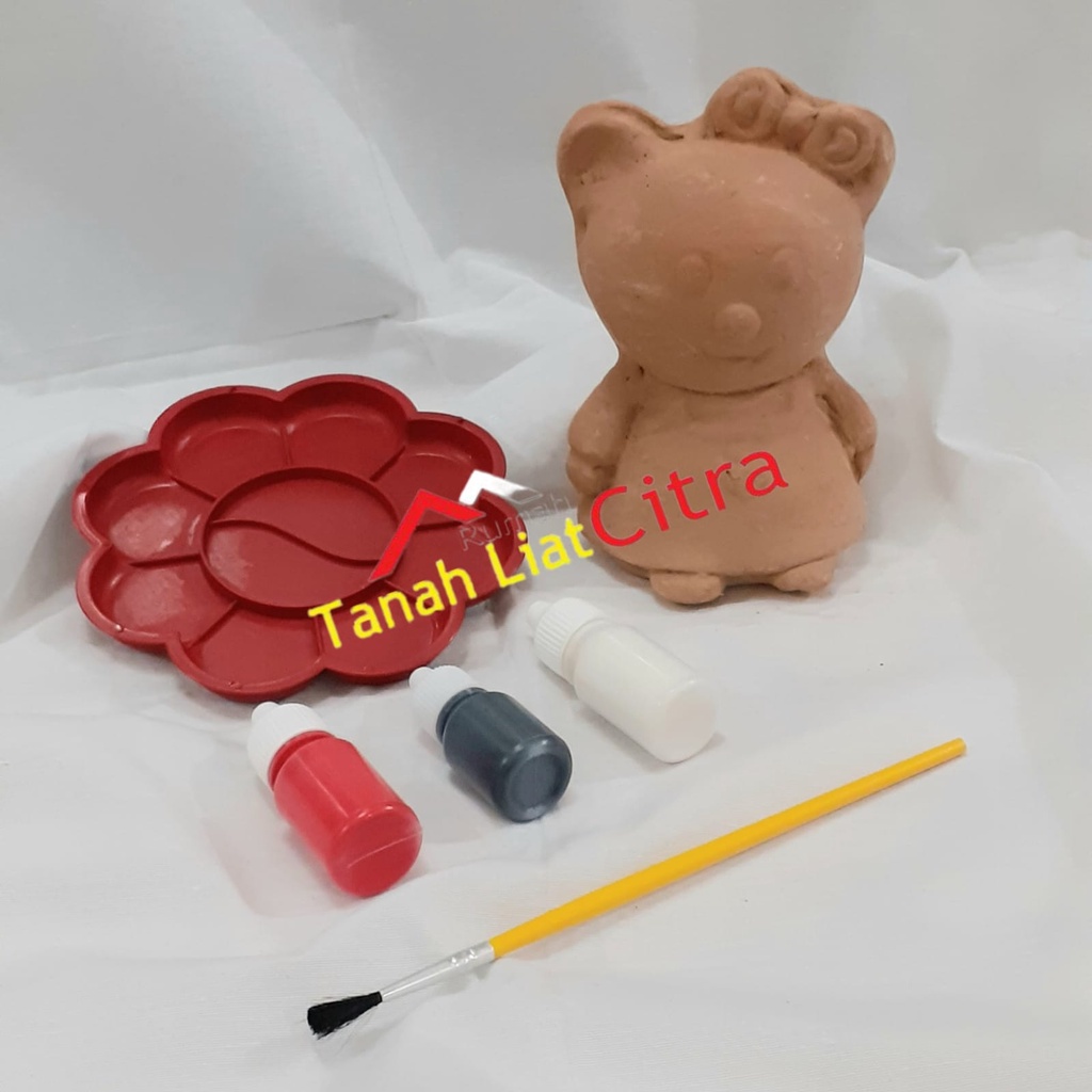 Jual Mewarnai Celengan Keramik/Gerabah - Paket Edukasi Tema Kartun ...