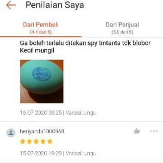 Stempel Telur Asin | Shopee Indonesia