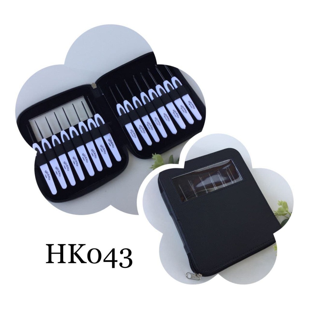 Jual Alat Rajut set Hakpen Rajut Crochet Hook set Soft Handle pvc ...
