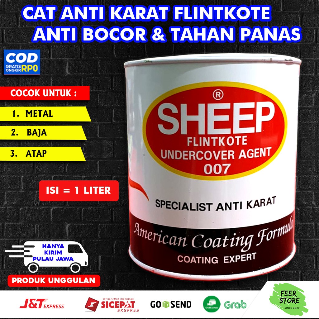 Jual Cat Anti Karat Dan Anti Bocor Cepat Kering Serta Murah | Flintkote ...
