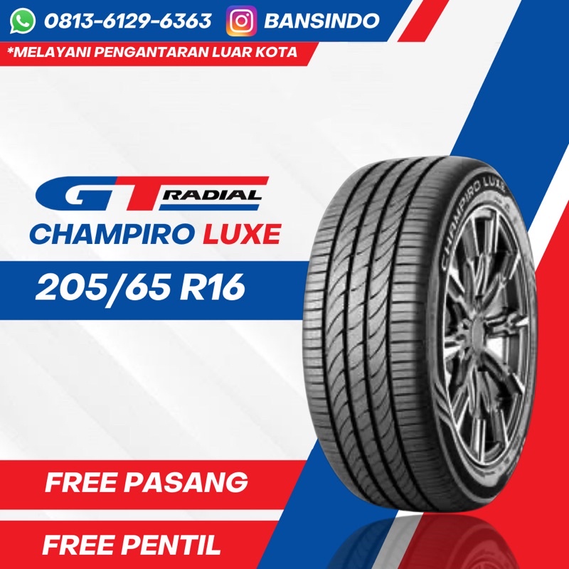 Jual Ban Mobil 205/65 R16 GT Champiro Luxe | Shopee Indonesia