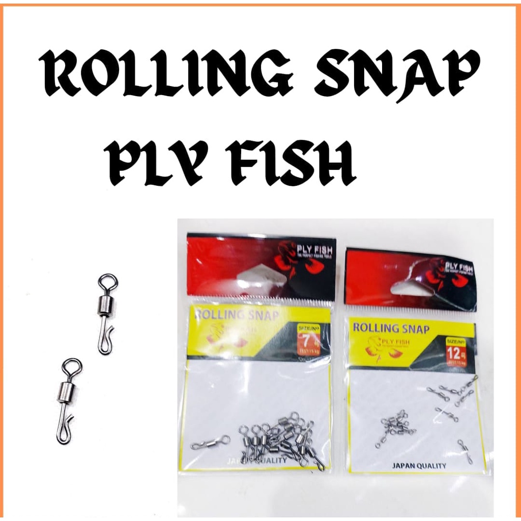 Jual Rolling Snap Fly Fish | Shopee Indonesia
