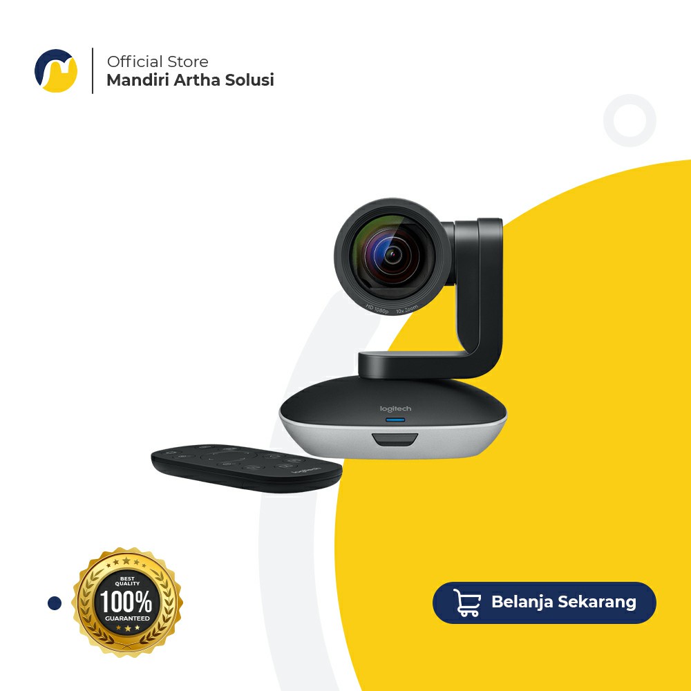 Jual Logitech PTZ Pro 2 Camera - Kamera video HD 1080p | Shopee Indonesia