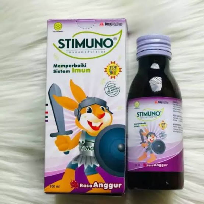 Jual STIMUNO ANGGUR dan JERUK 60ml FREE BOTOL MINUM | Shopee Indonesia