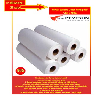 Jual Kertas Sublim Roll/Sublimasi/Sublimation Paper/Kertas Sublime ...