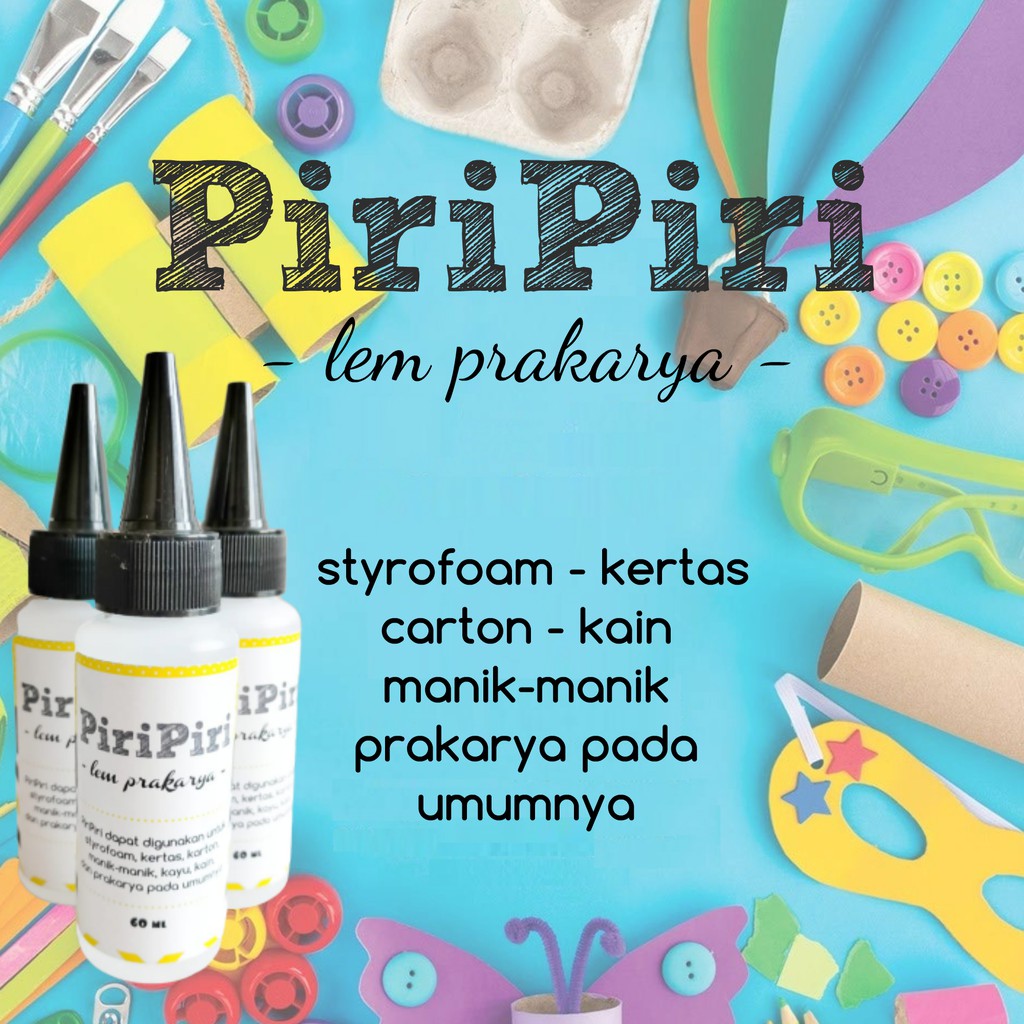 Jual Lem Cair PiriPiri Seperti U*u Serba Guna Prakarya Styrofoam Kertas ...