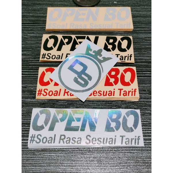 Jual stiker cutting open bo | Shopee Indonesia