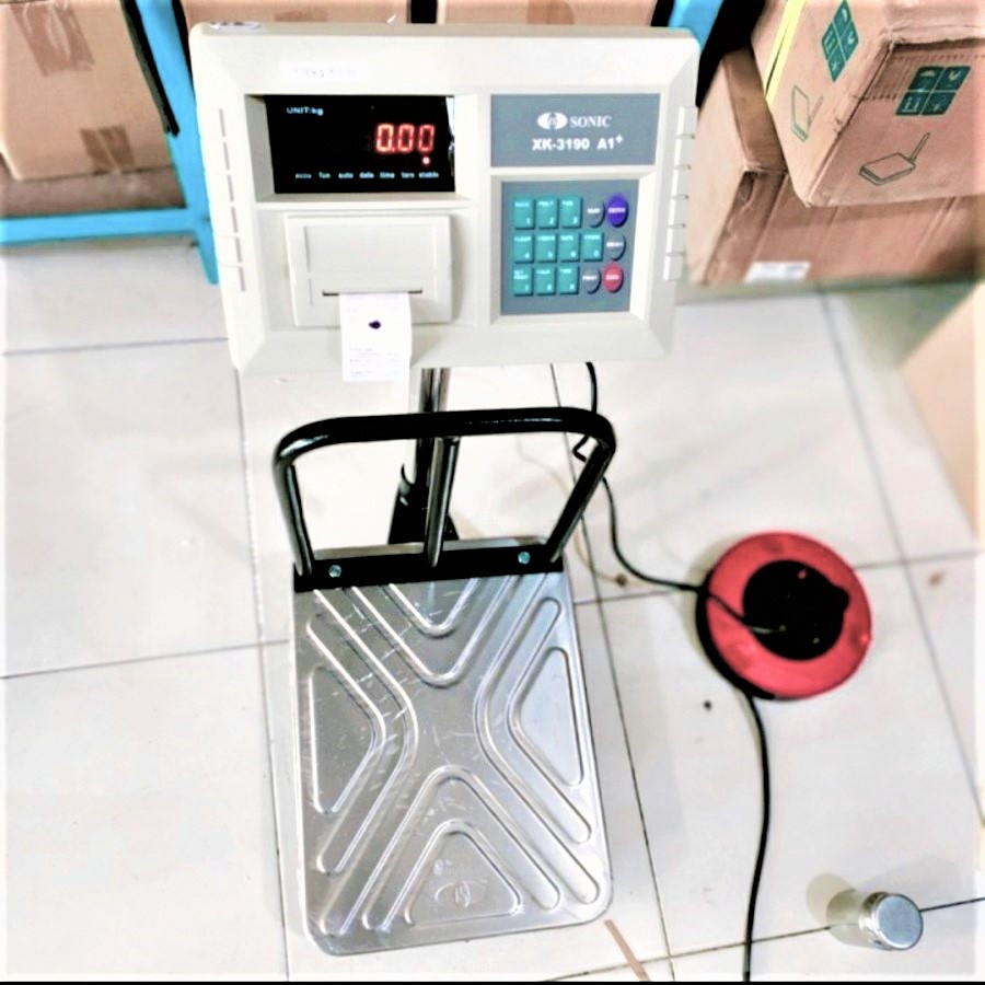 Jual timbangan duduk digital A1-P printer/ timbangan industri A1-P ...