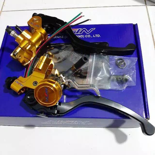 Jual Master Rem Nissin Set cnc Full Warna Tabung mika Transparan | Shopee Indonesia