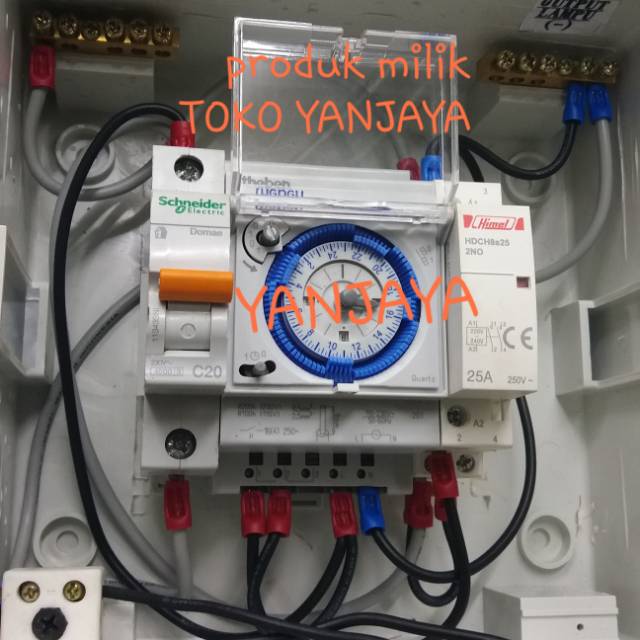 Jual Panel Timer Lampu Otomatis Seting Timer Theben Sul181d Indonesia